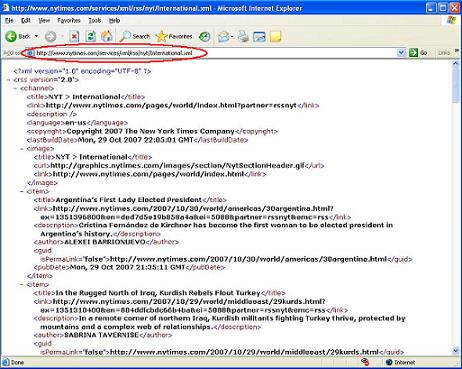 Custom Content - RSS Feed